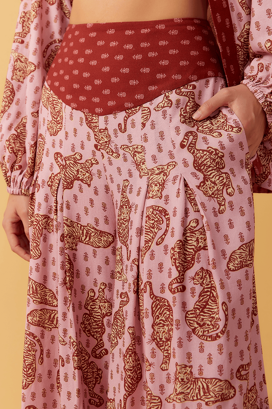 Nala Print Wide Leg Pants - 03.07.0164|471